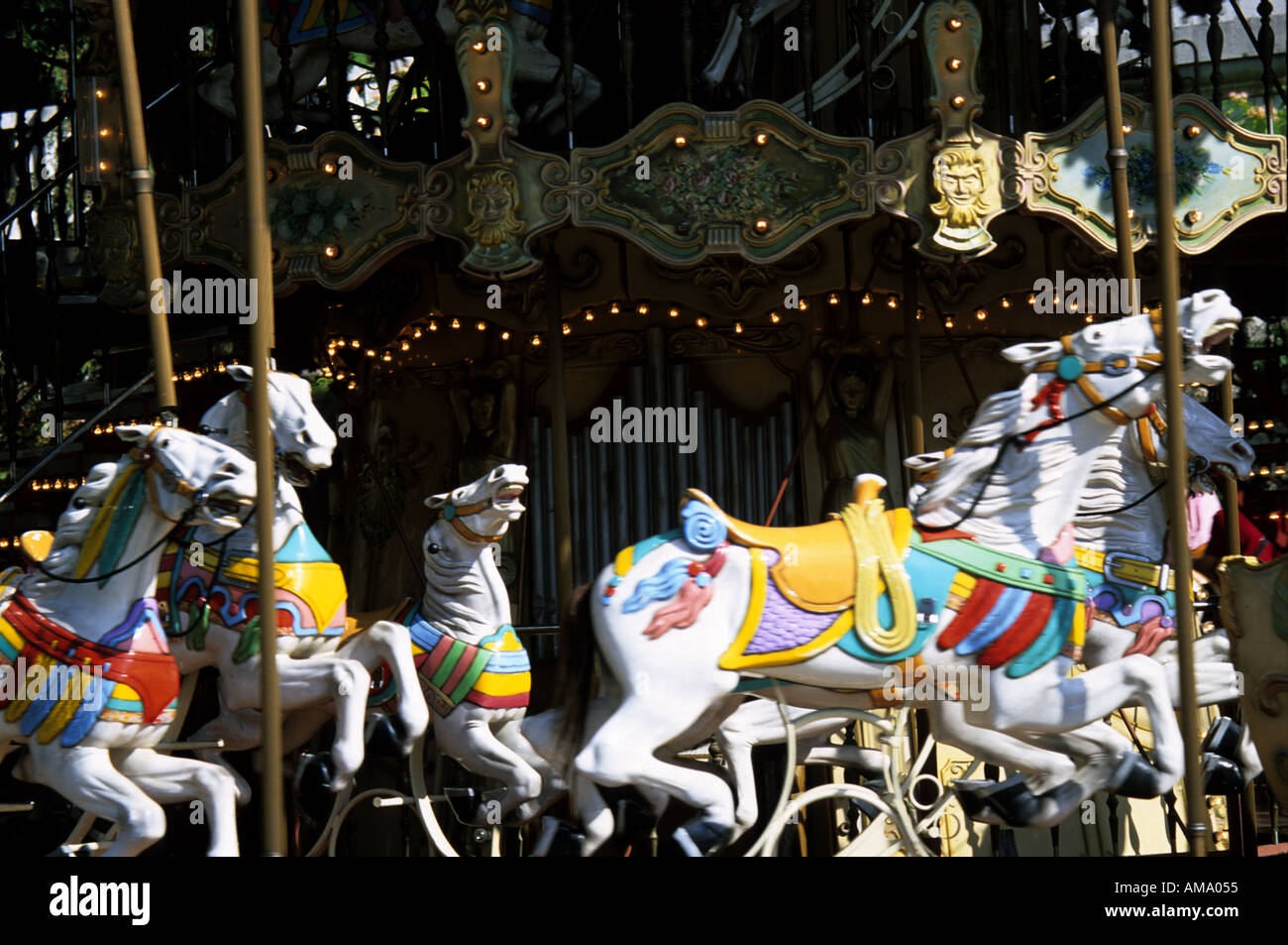 merry go round Stock Photo - Alamy