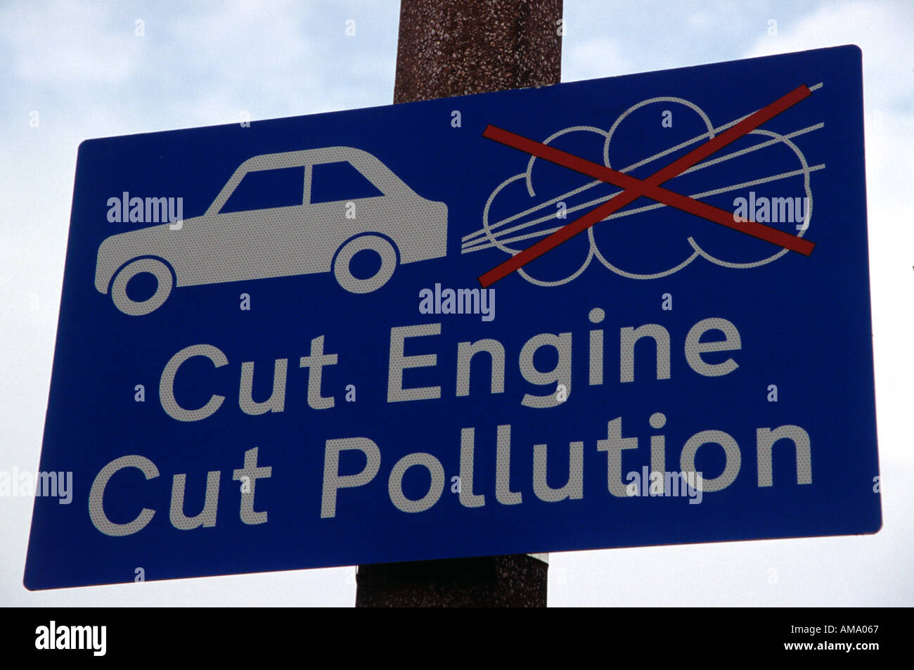 Sign help the environment Stock Photo - Alamy