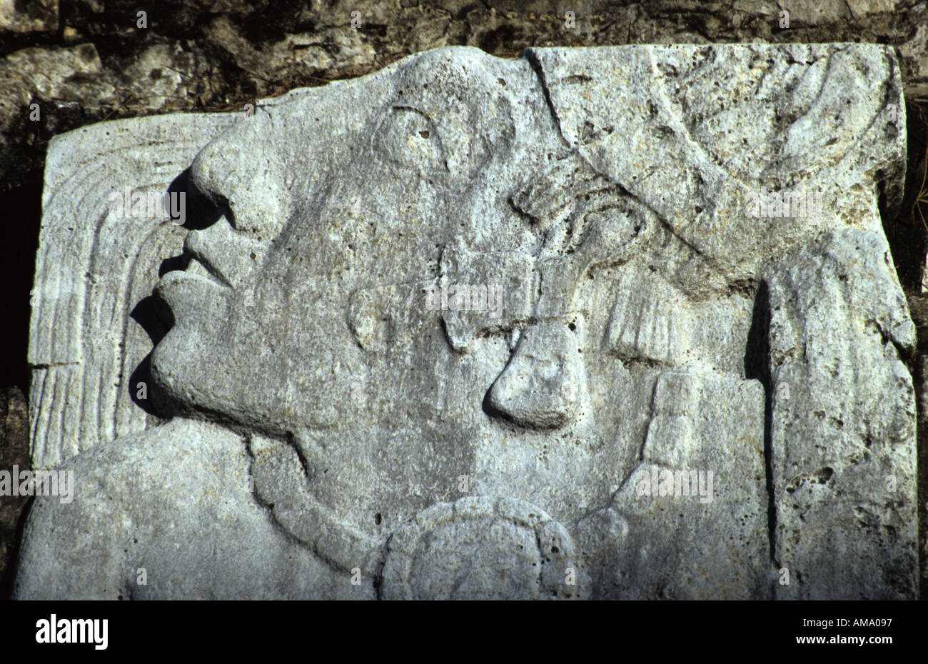 Mayan face hi-res stock photography and images - Alamy