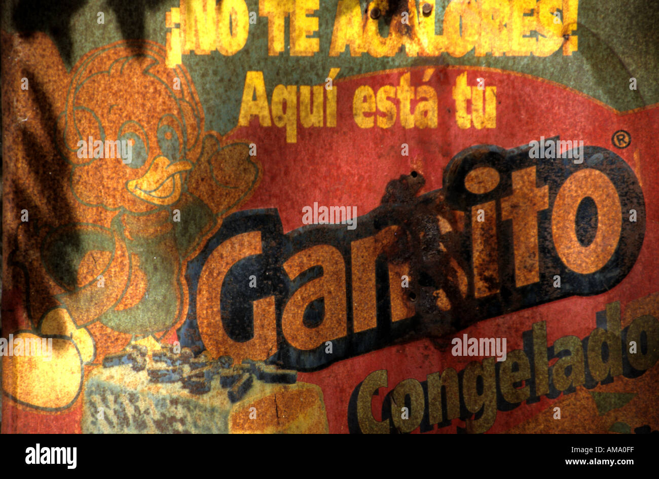 gansito sign mexico Stock Photo - Alamy