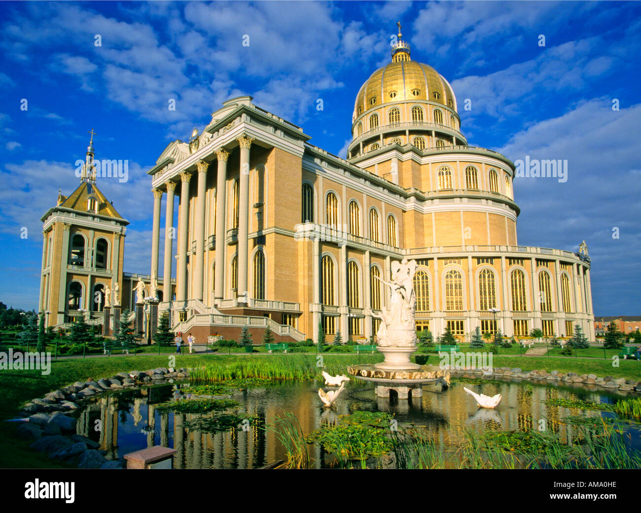 Lichen Basilica the biggest basilica in Poland Stock Photo - Alamy