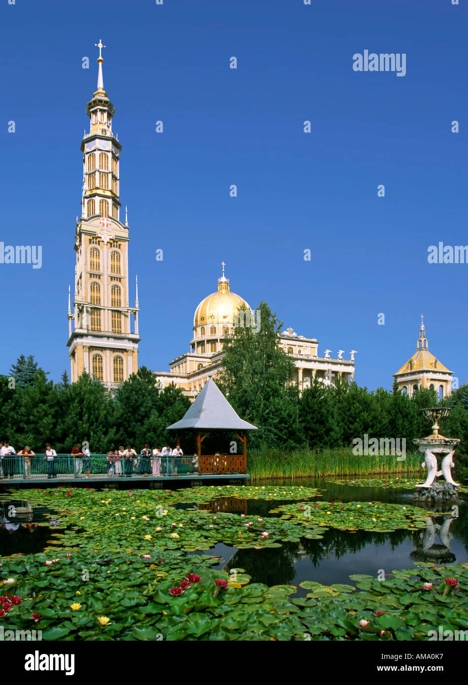 Lichen Basilica the biggest basilica in Poland Stock Photo - Alamy