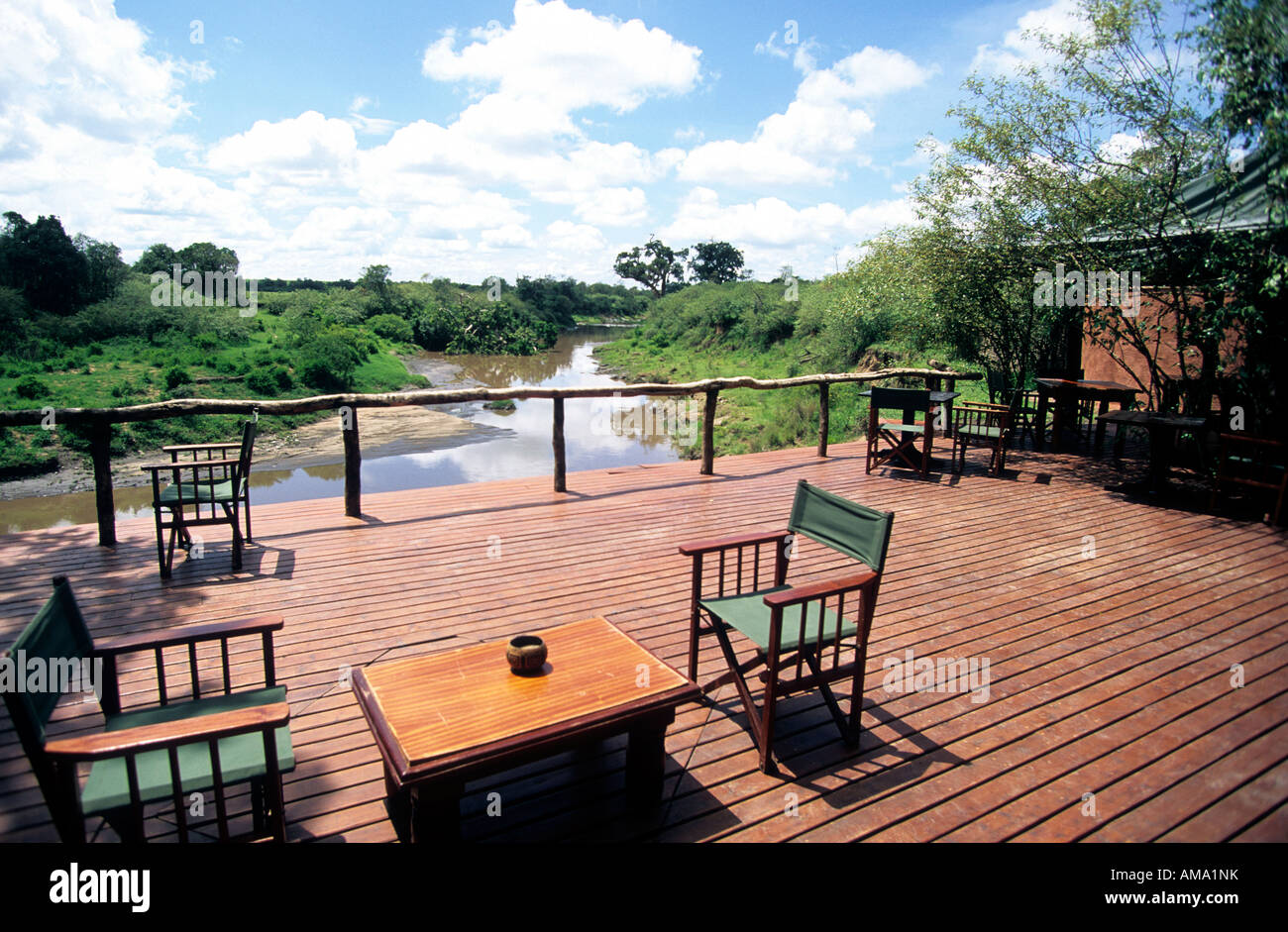 east africa kenya masai mara game park the mara intrepid camp Stock ...