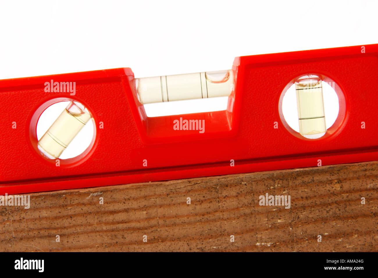 An unlevel spirit level Stock Photo - Alamy