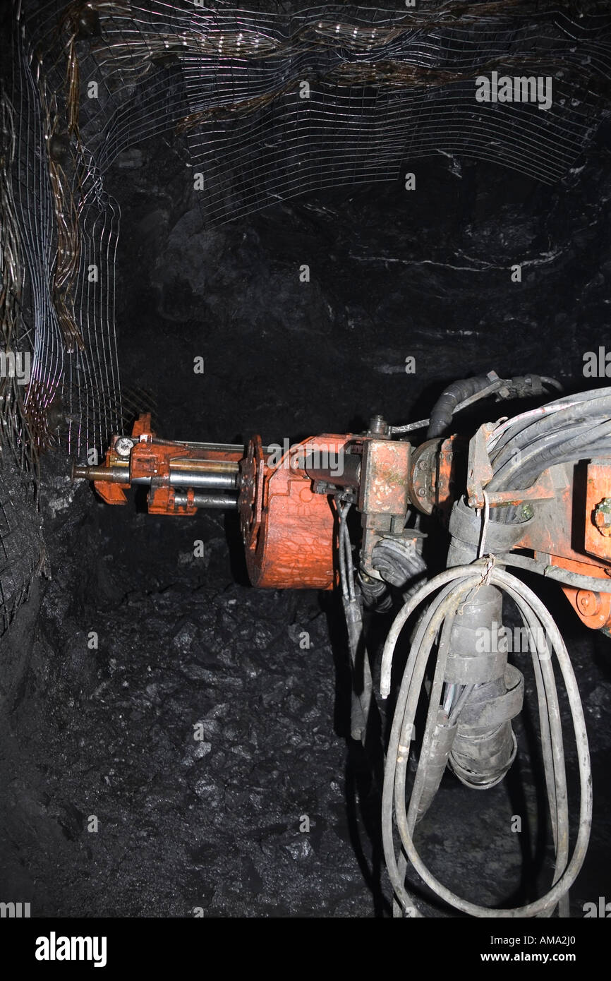 Mining drill hi-res stock photography and images - Alamy