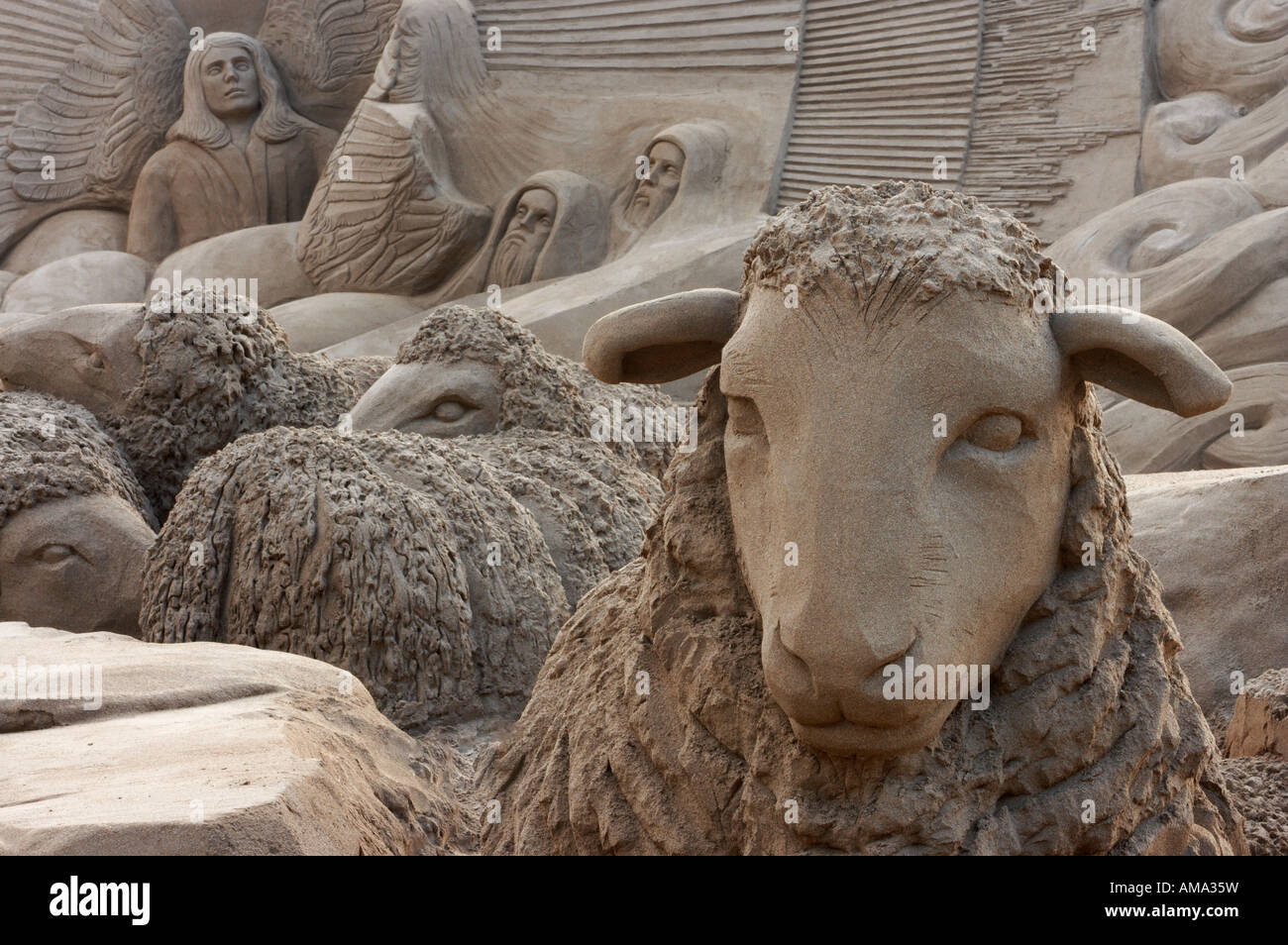 Nativity scene beach hi-res stock photography and images - Alamy