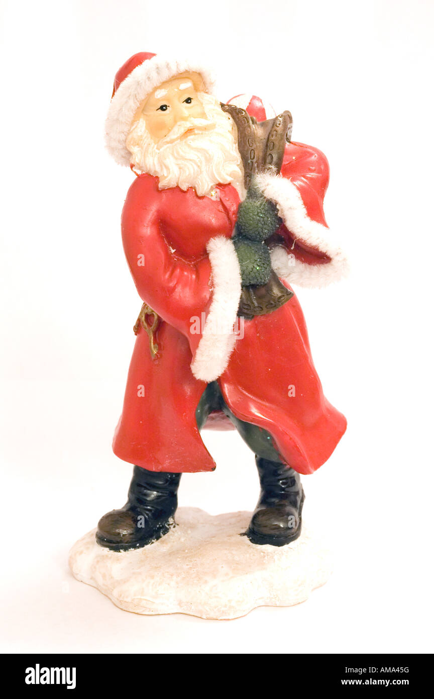Father Christmas Decoration Stock Photo - Alamy