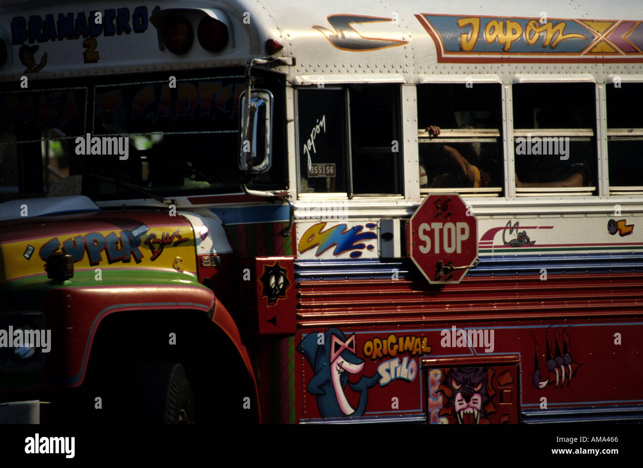 Bus coach painting hi-res stock photography and images - Alamy