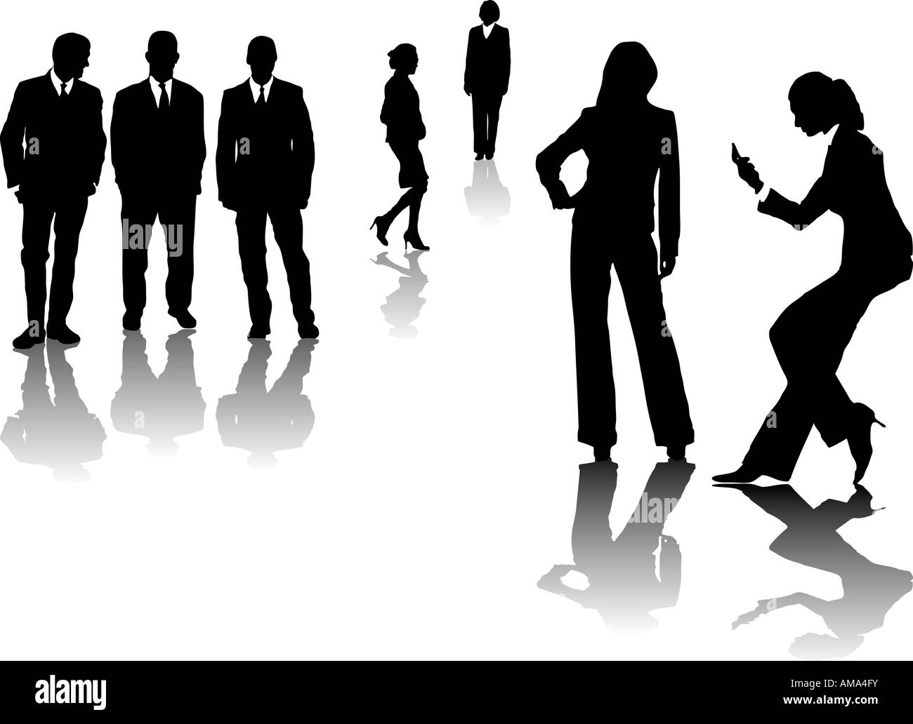 Meeting in the shadow Black and White Stock Photos & Images - Alamy