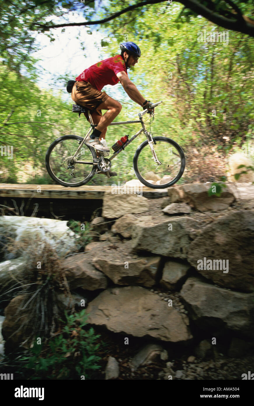 Sport Sports Mountain Biking Stock Photo - Alamy