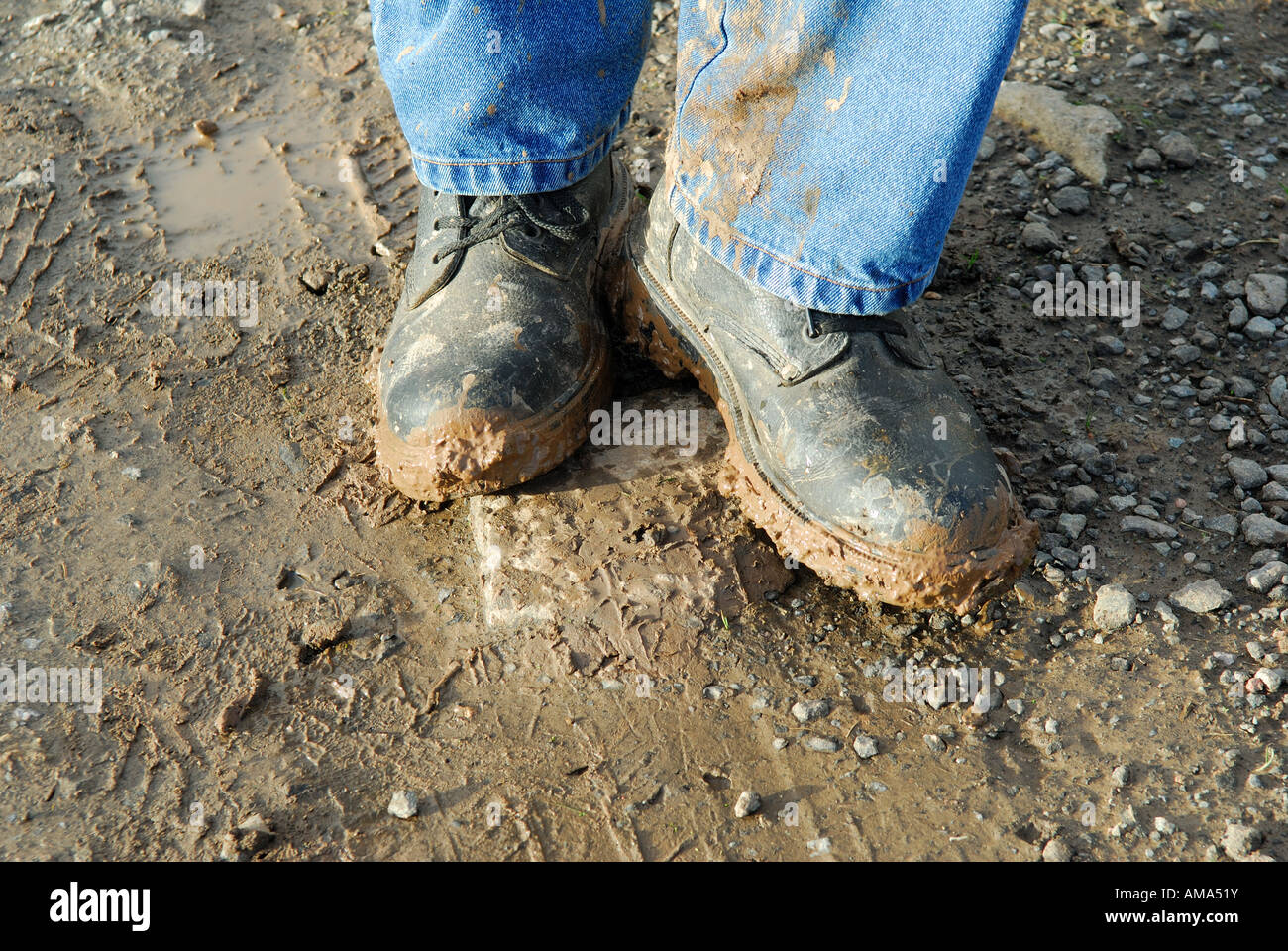Stuck mud feet hi-res stock photography and images - Alamy
