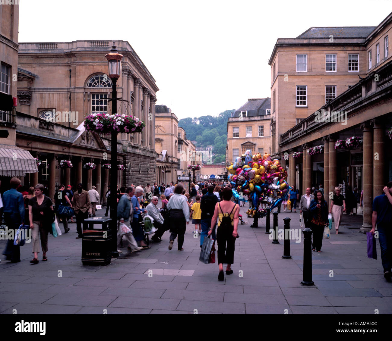 Typical bath street scene hi-res stock photography and images - Alamy
