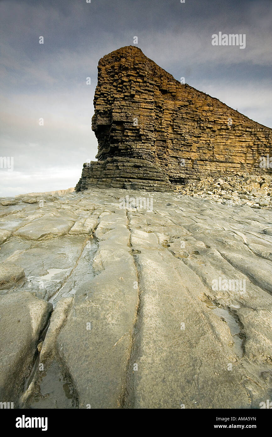 Nash Point, South Wales Stock Photo - Alamy