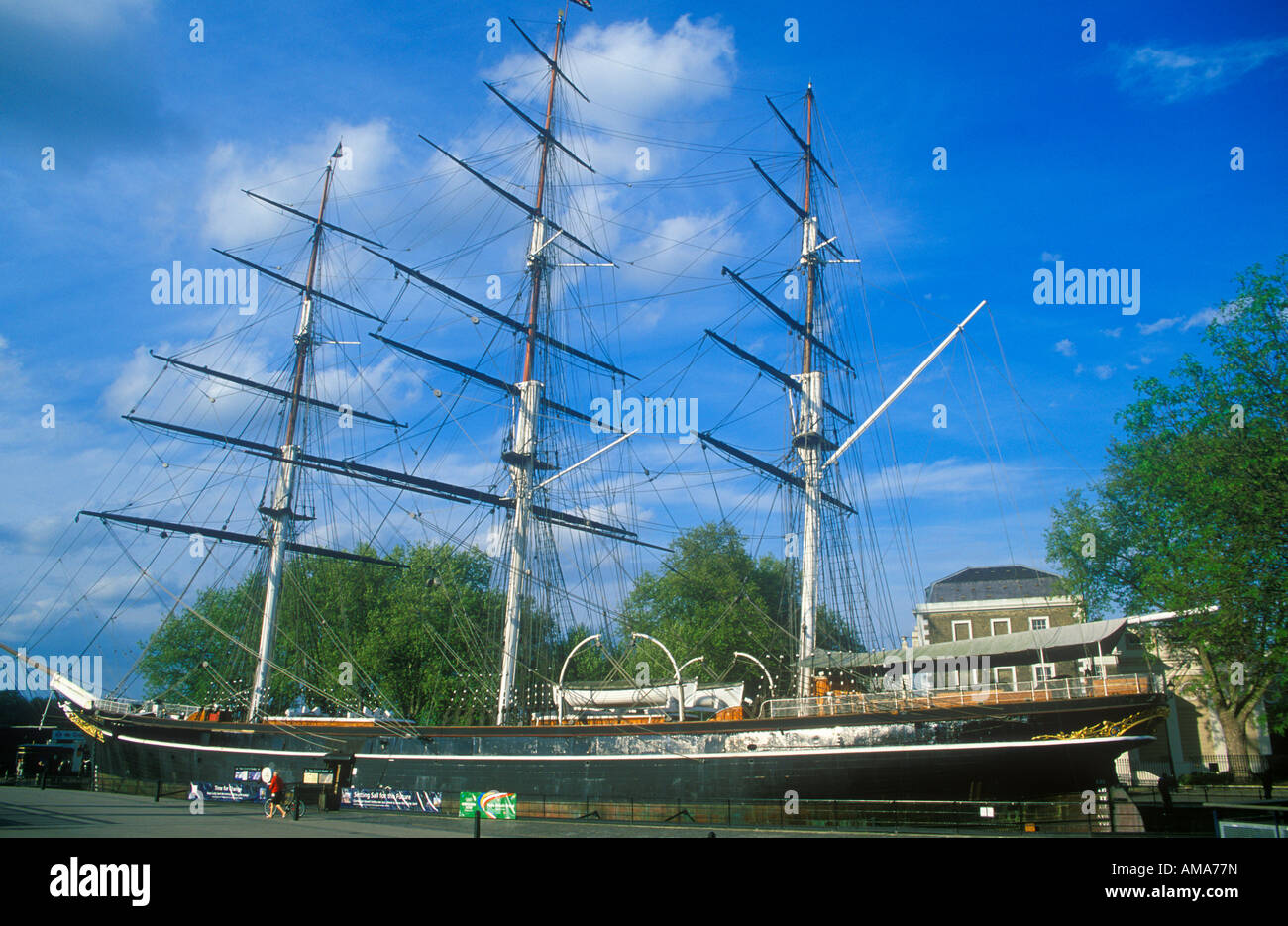 The Cutty Sark in Greenwich in London Stock Photo - Alamy