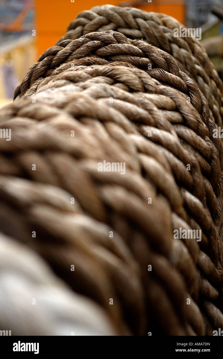Ship s Rope Shipbuilding Ha Long Ship Yard North Vietnam Asia Stock ...