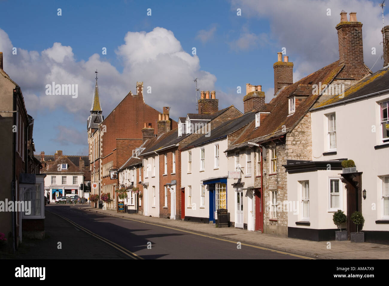 UK Dorset Wareham East Street Stock Photo - Alamy