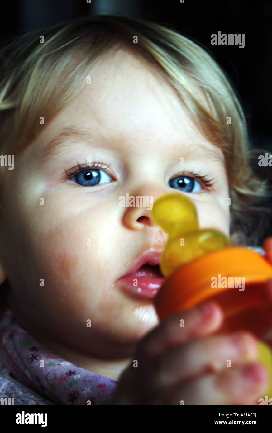 Portrait of snotty child hi-res stock photography and images - Alamy