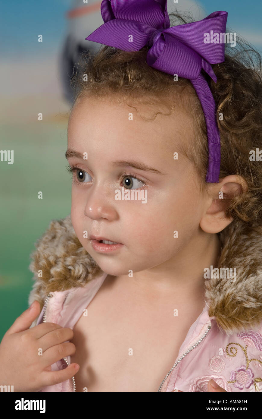 portrait of a beautiful two years old baby girl Stock Photo - Alamy