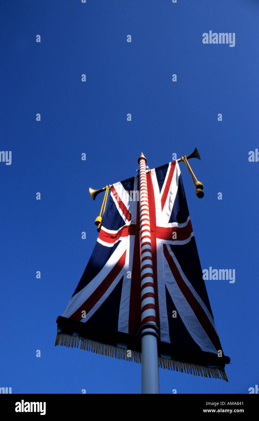 White flag with diagonal red cross hi-res stock photography and images ...