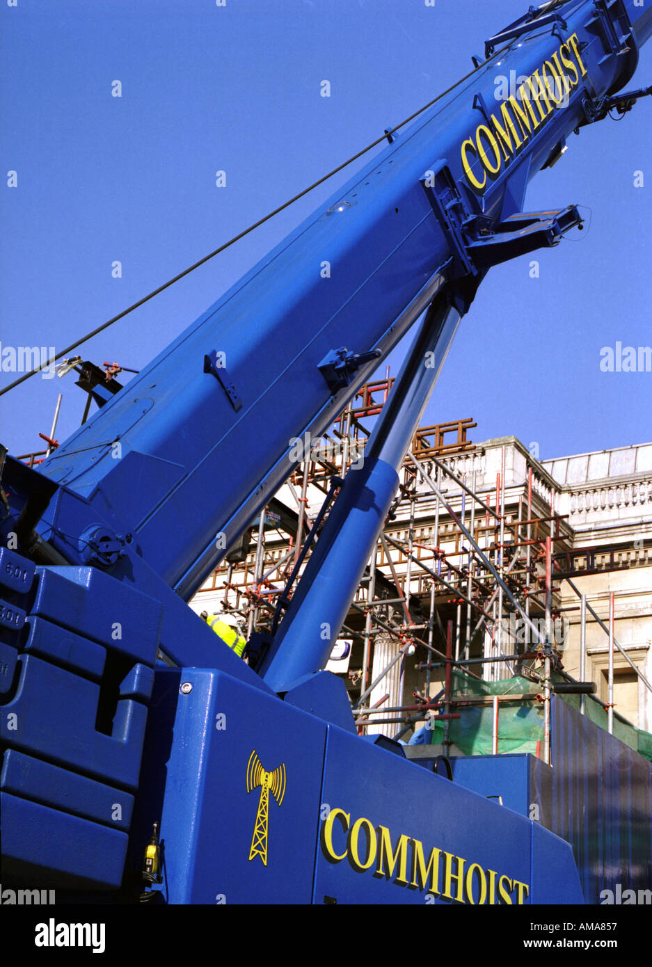 Hoist at the National Gallery Stock Photo - Alamy