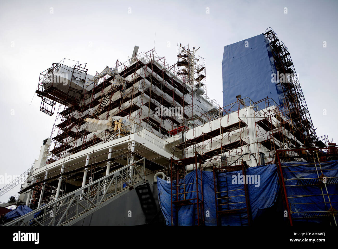 Shipbuilding Ha Long Ship Yard North Vietnam Asia Stock Photo - Alamy
