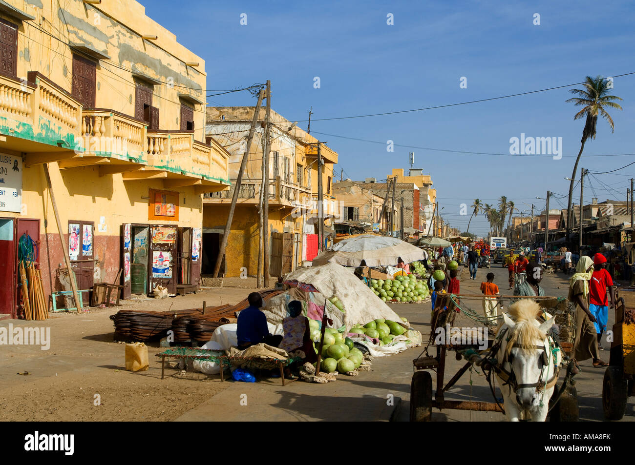 Senegal, Saint Louis Region, Saint Louis Stock Photo - Alamy