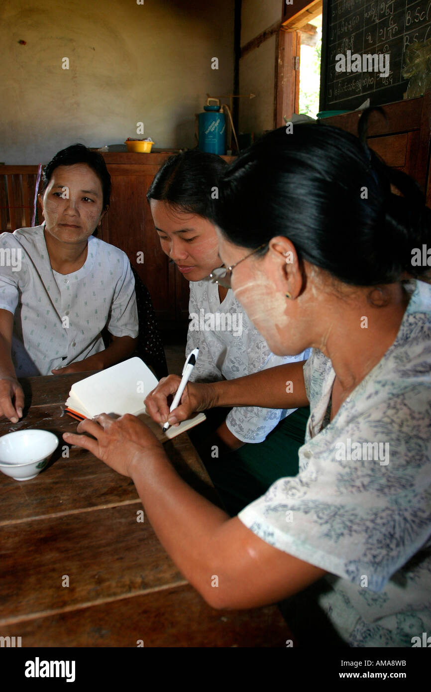 Myanmar teachers hi-res stock photography and images - Alamy
