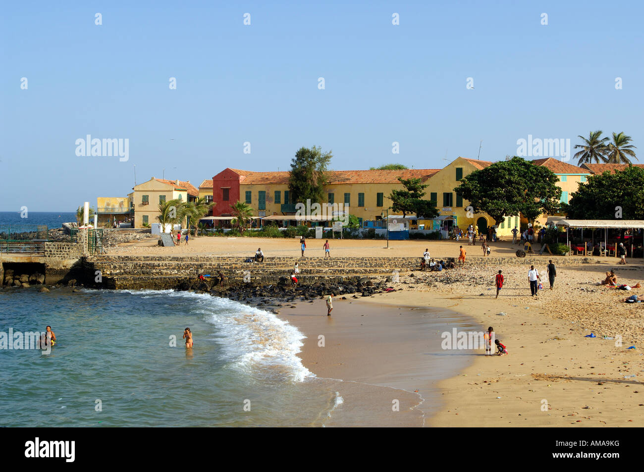Senegal, Ile de Goree classified as World Heritage by UNESCO Stock ...