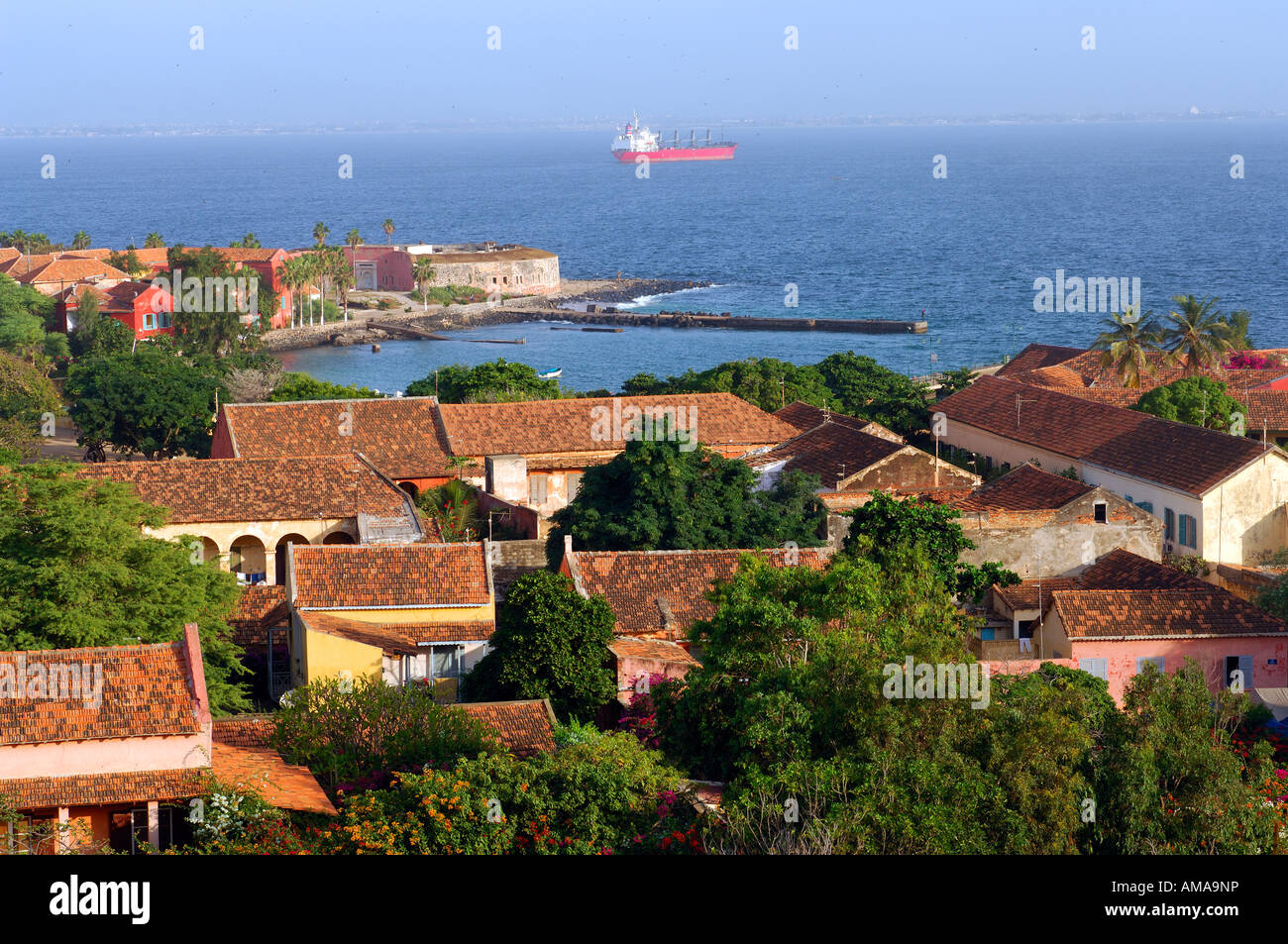 Senegal, Ile de Goree classified as World Heritage by UNESCO Stock ...
