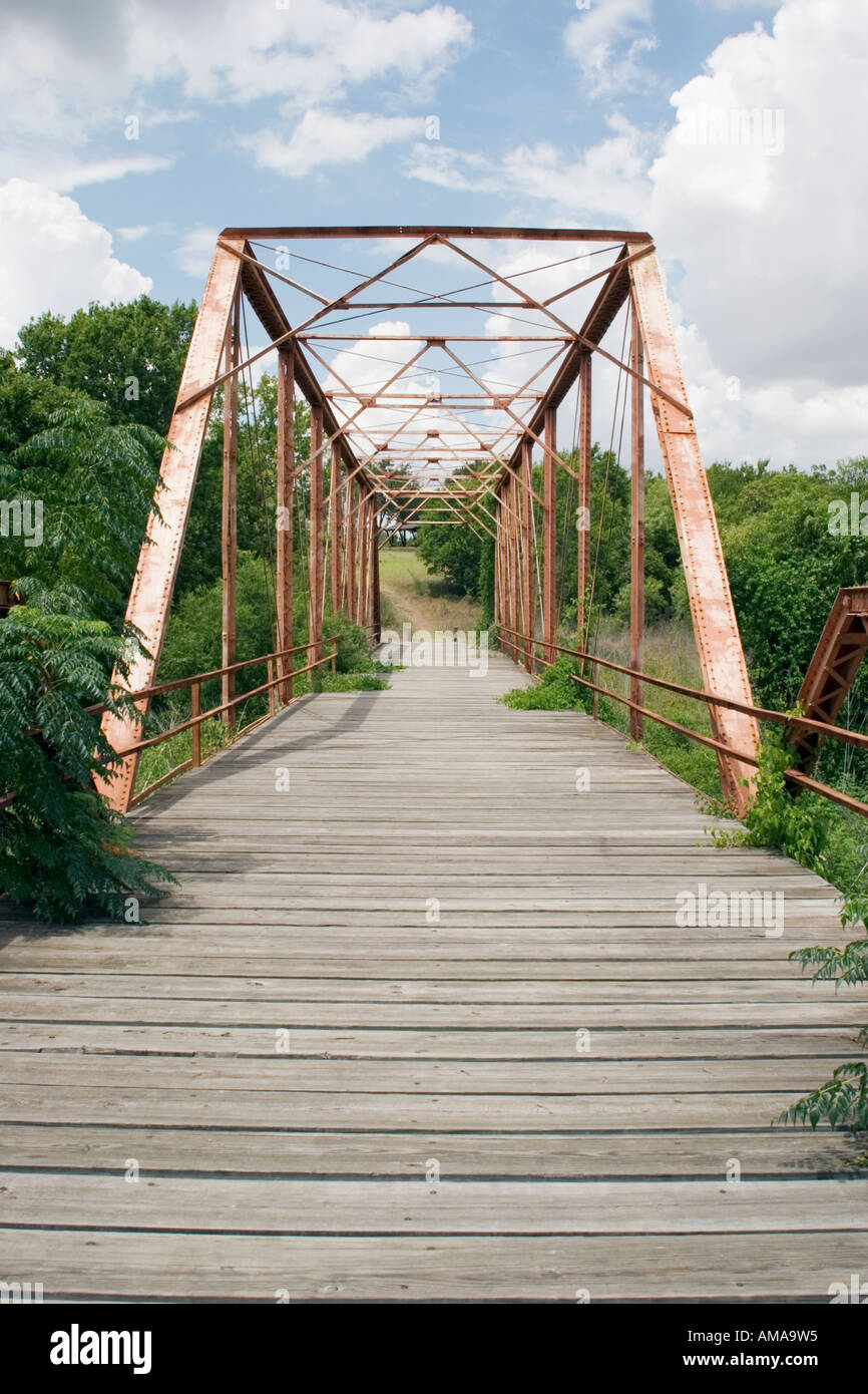 Truss bridge rural texas hi-res stock photography and images - Alamy