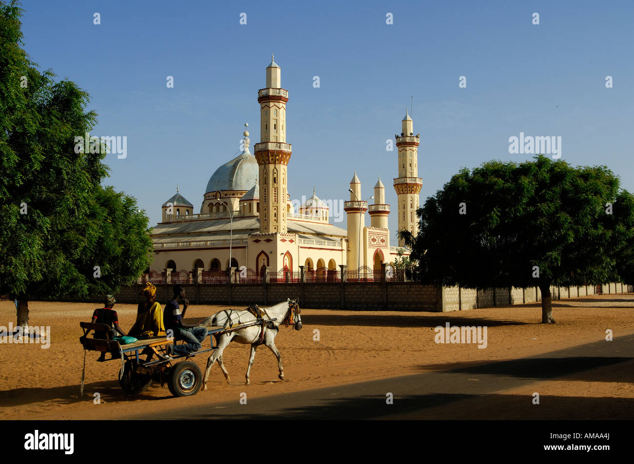 Senegal, Diourbel Region, Diourbel, mosque Stock Photo - Alamy
