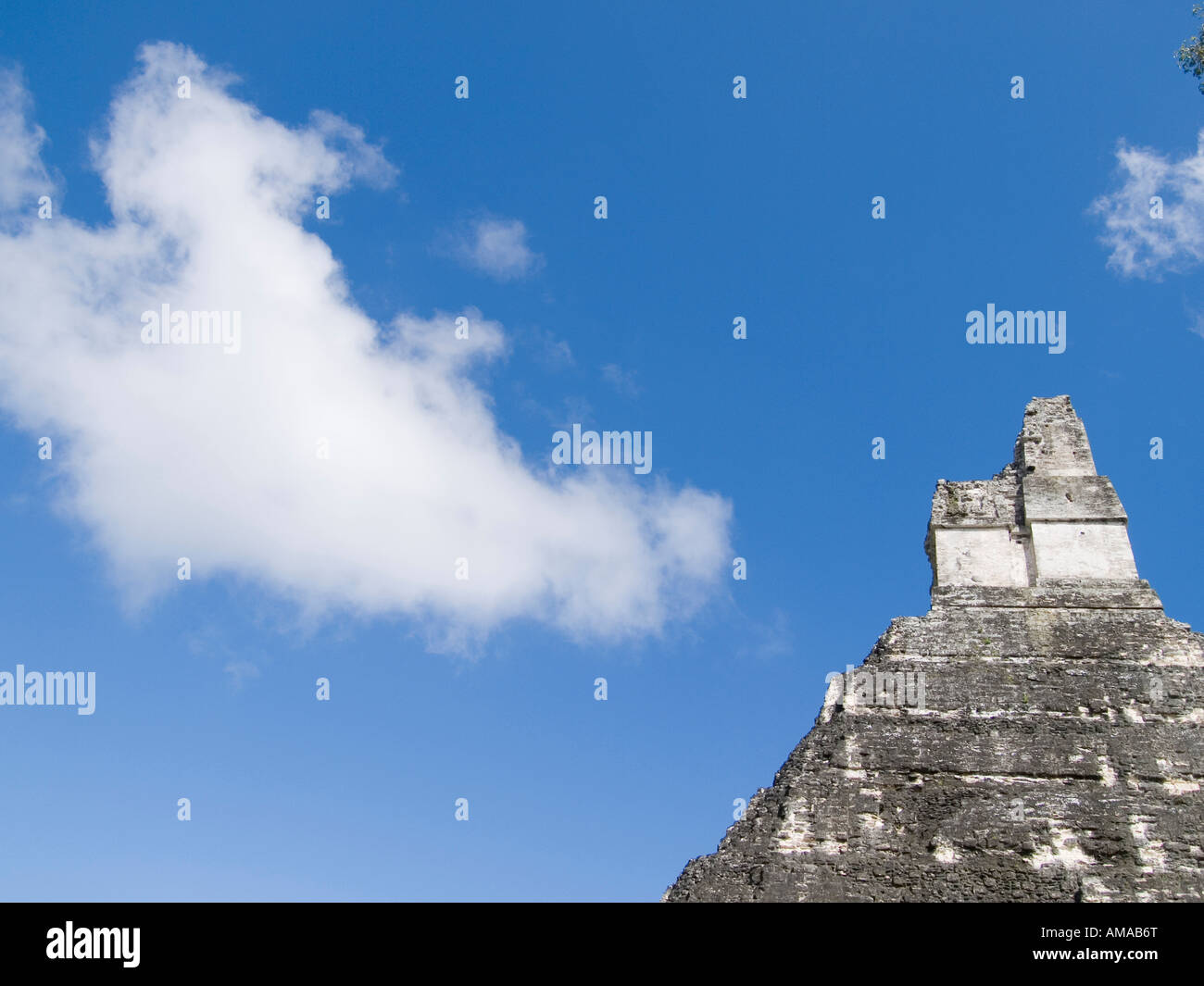 Tikal, Guatemala: Tikal Maya Ruins, Pyramid #1 Stock Photo - Alamy