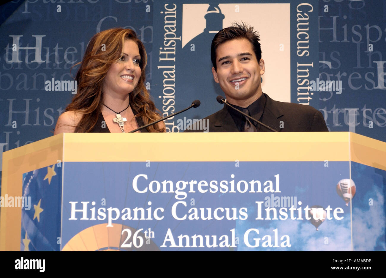 Lisa Guerrero and Mario Lopez host the Congressional Hispanic Caucus ...