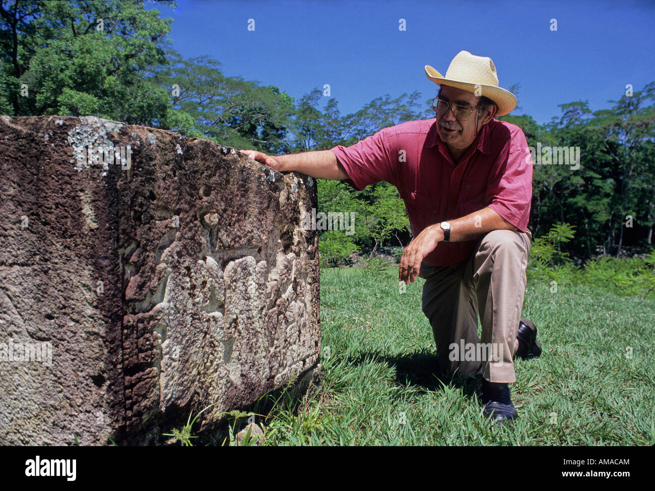 Copan, Honduras, Maya, George Stuart Stock Photo - Alamy