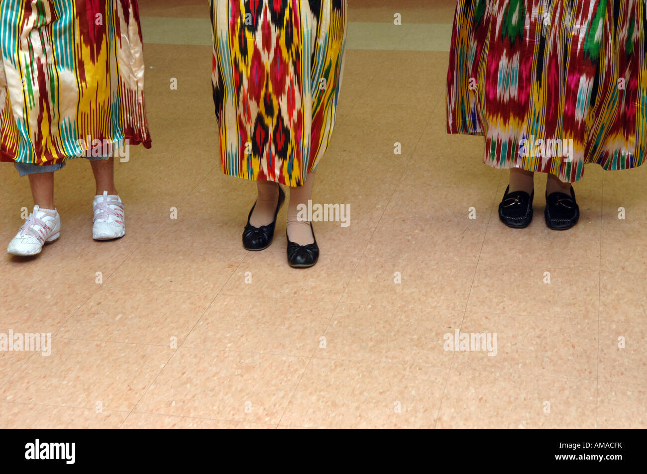 Bukharan folk dancer teaches traditional Bukharan folk dances to ...