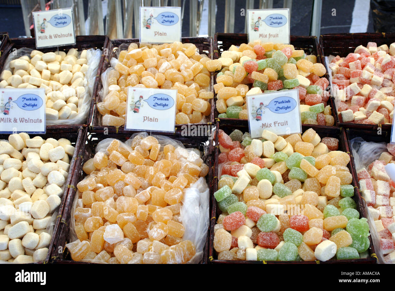 Mixed Fruit Candy Confectionery Sweets Stock Photo - Alamy