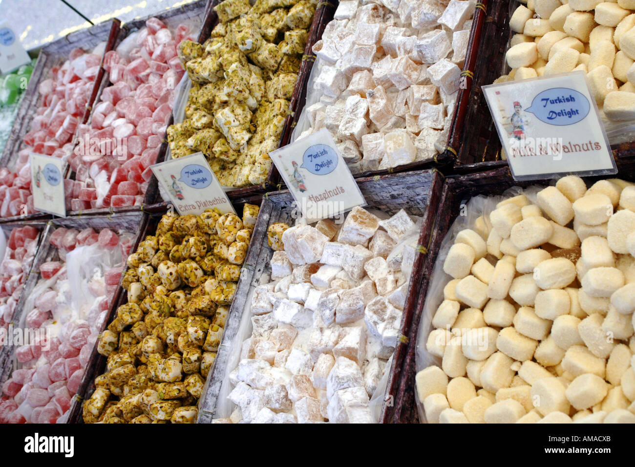 Mixed Fruit Candy Confectionery Sweets Stock Photo - Alamy