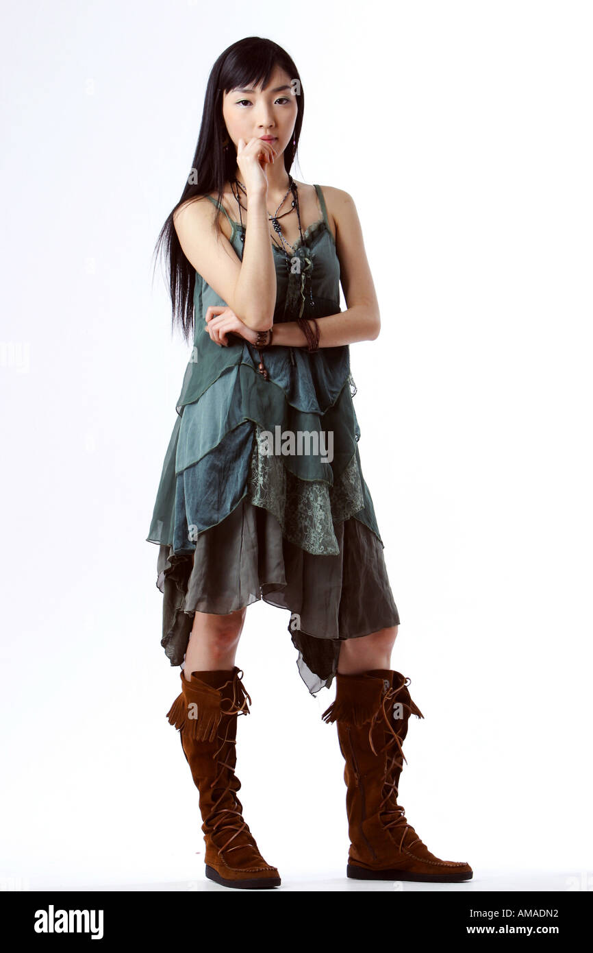 Asian young woman Stock Photo - Alamy