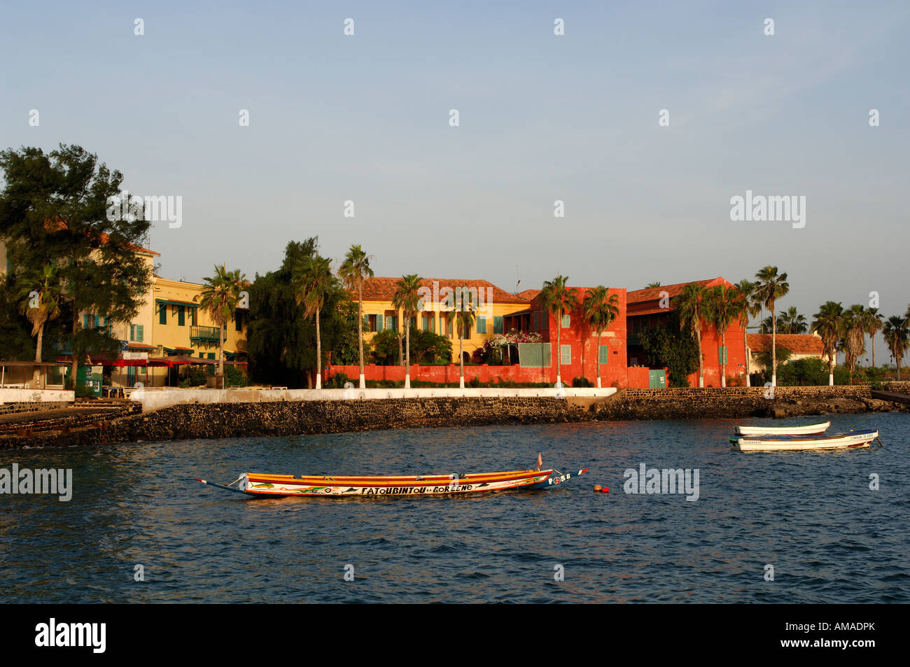 Senegal, Ile de Goree classified as World Heritage by UNESCO Stock ...