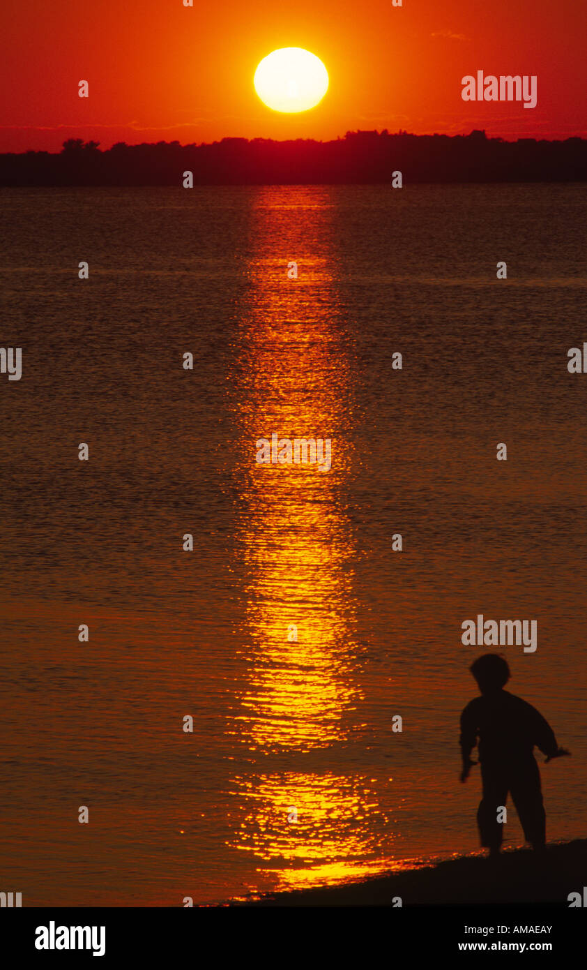 Summer sunset Cape Cod Massachusetts Stock Photo - Alamy