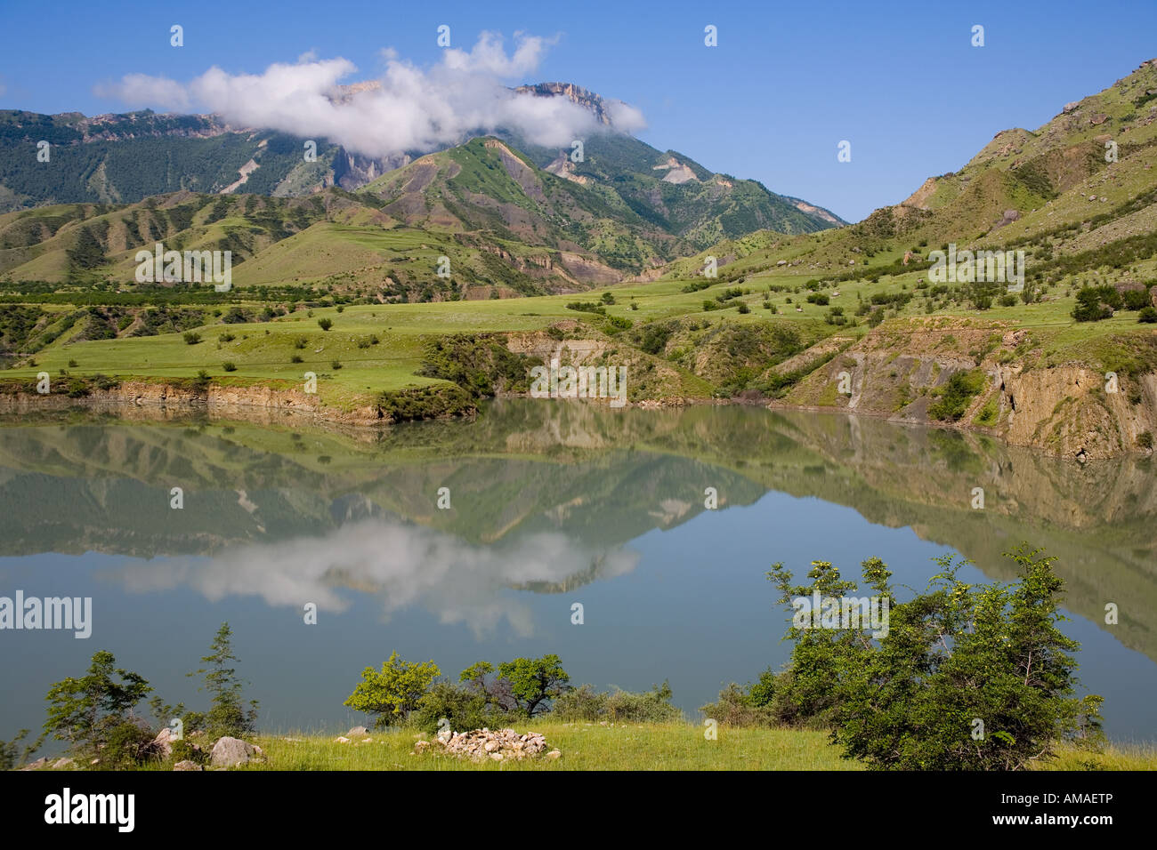 The Caucasian mountains Stock Photo - Alamy
