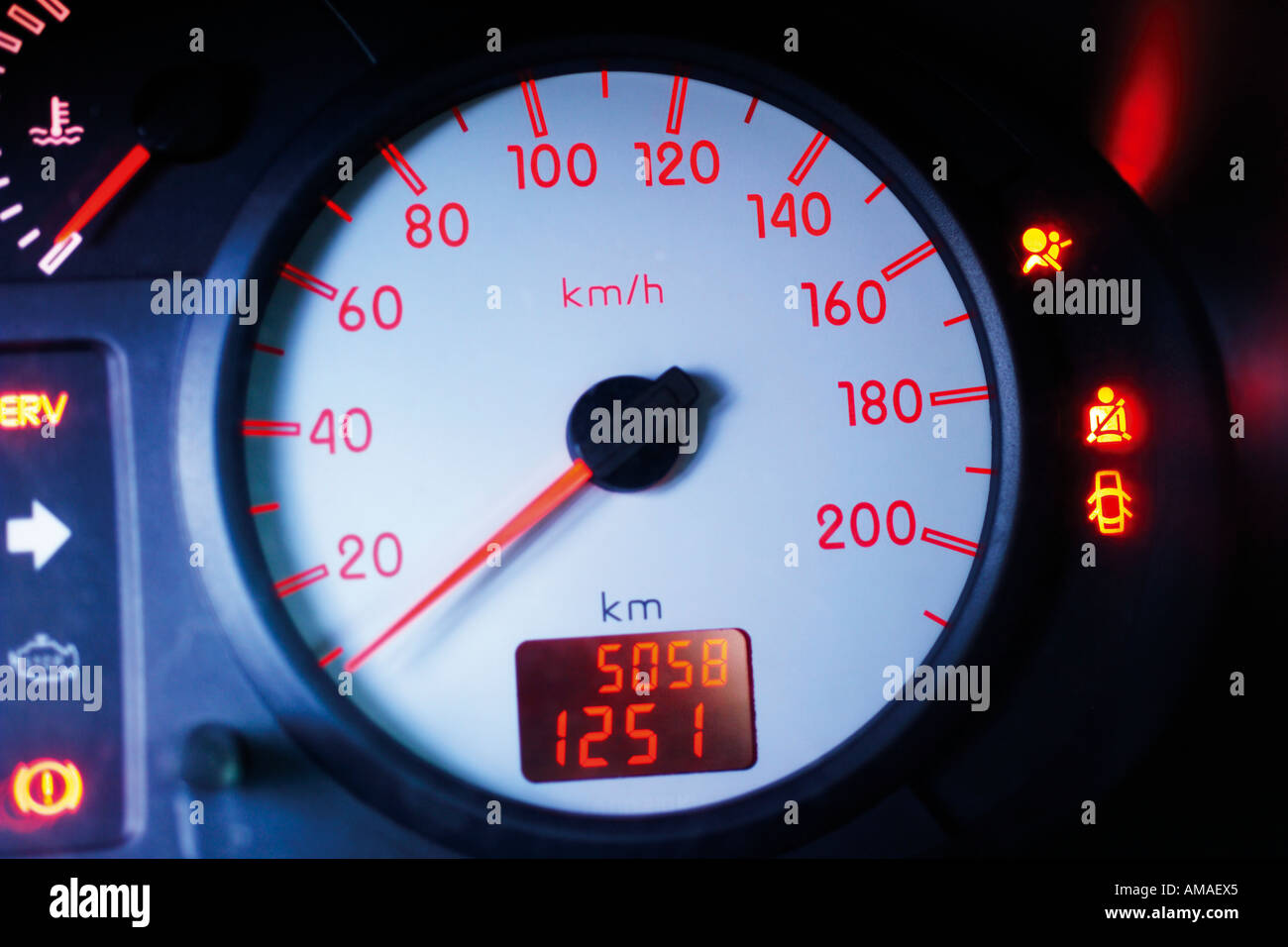 Tachometer needle hi-res stock photography and images - Alamy