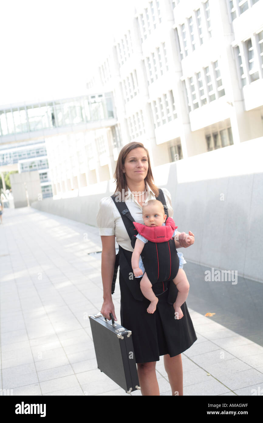 woman baby mother manager excutive formal wear working work executive ...