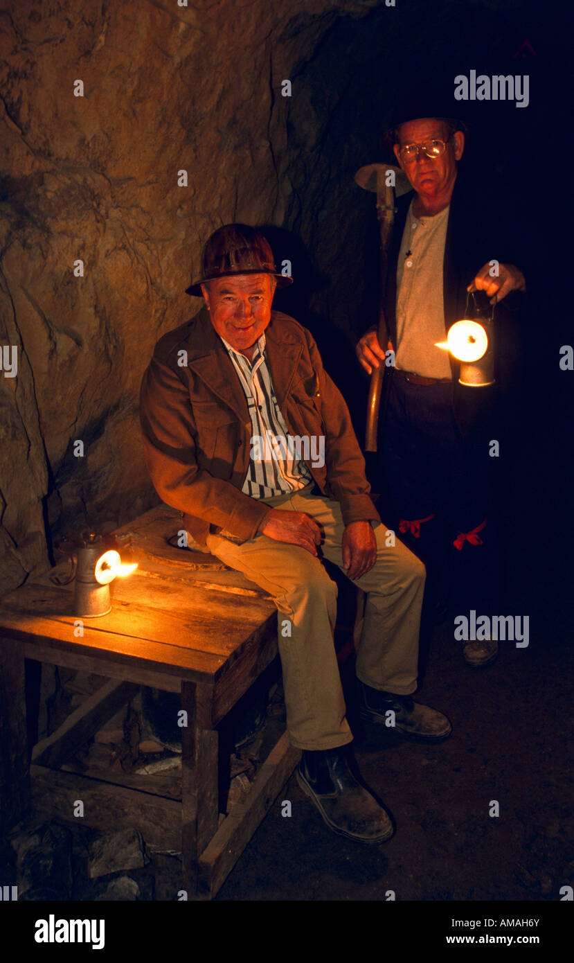 Old miners lamps hi-res stock photography and images - Alamy