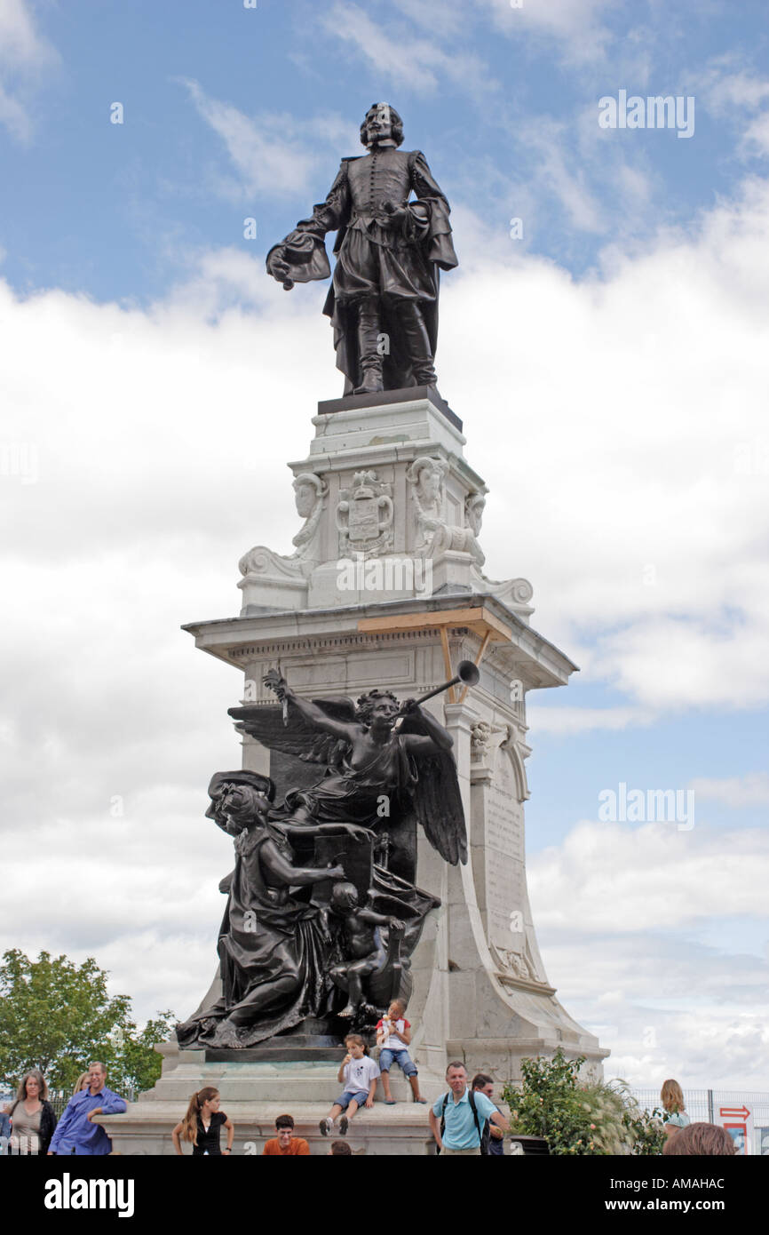 Samuel De Champlain Statue