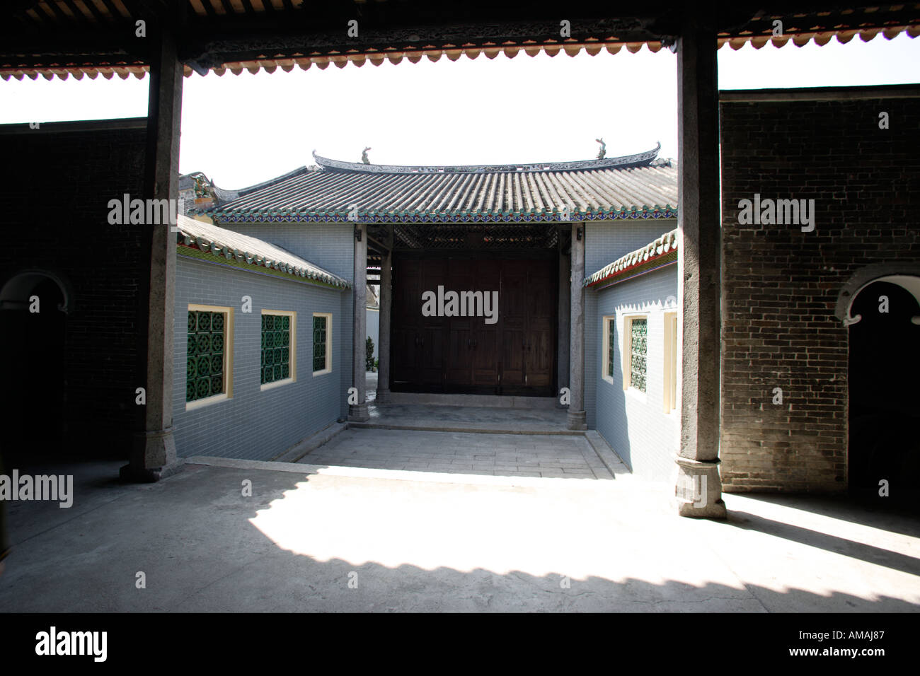 Tang Ancestral Hall Stock Photo - Alamy