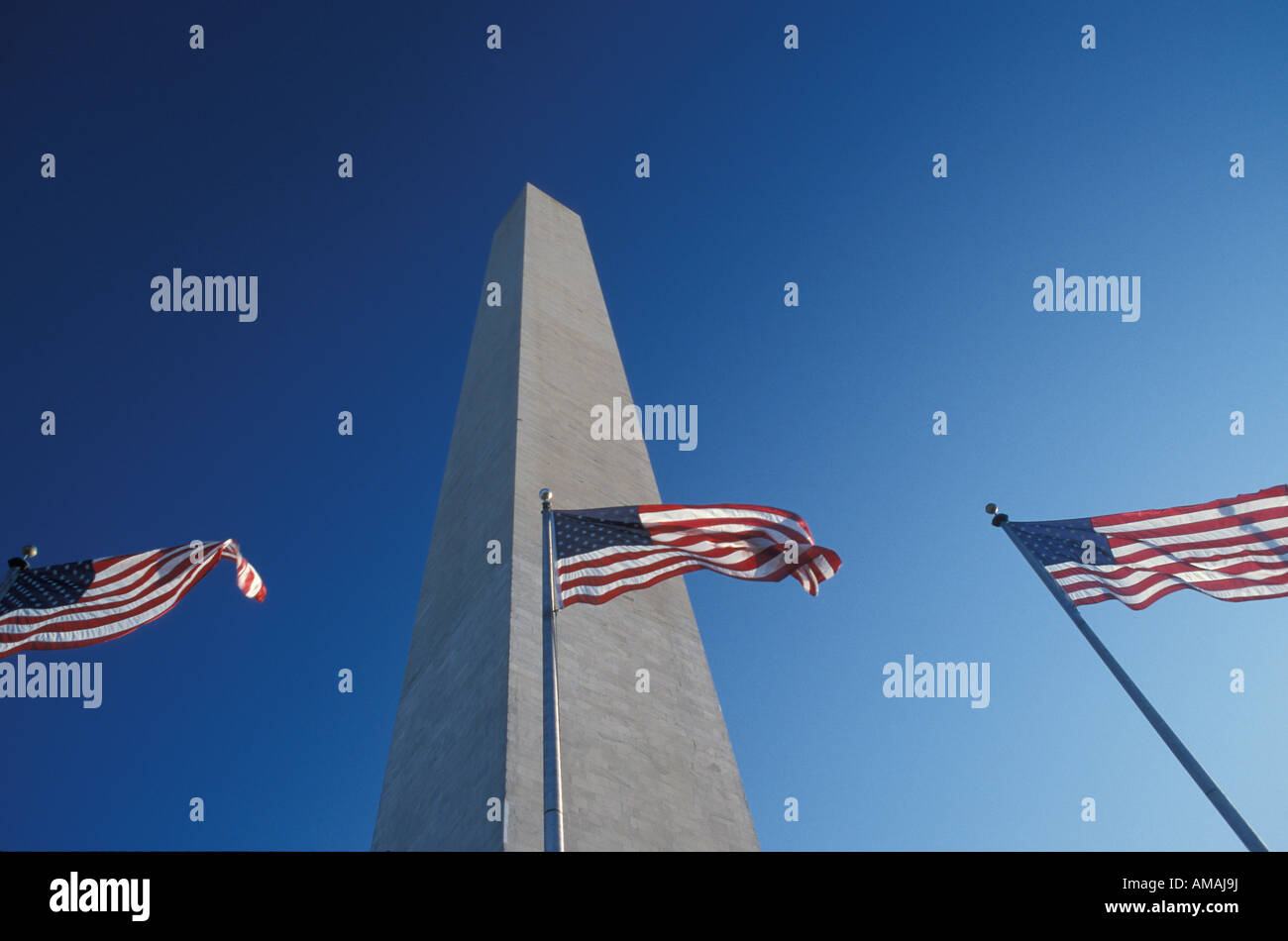 Washington Monument, flags, Washington, DC, USA Stock Photo - Alamy