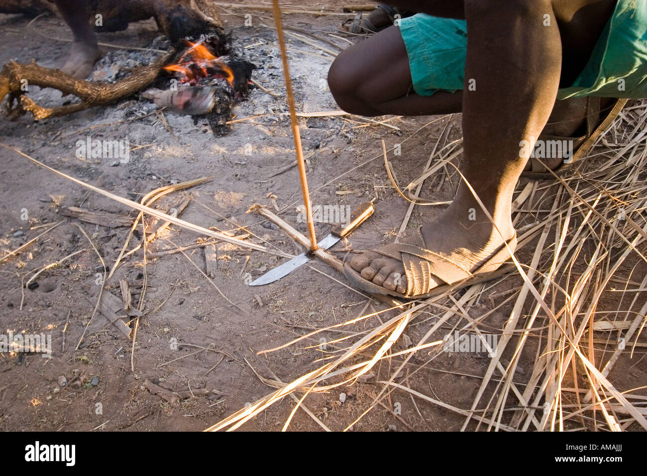 Making fire hi-res stock photography and images - Alamy