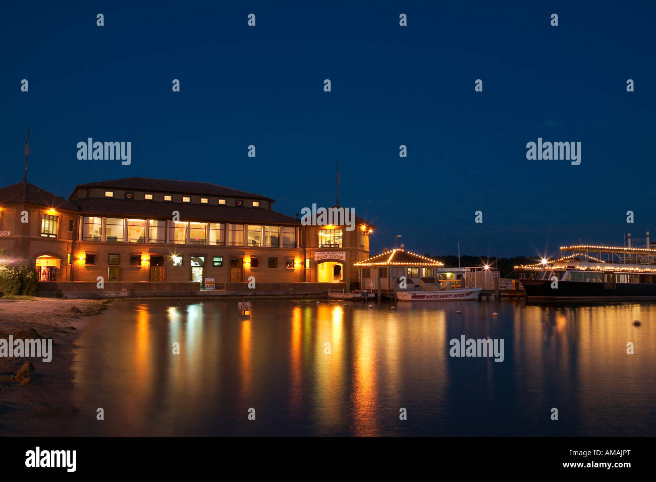 The Riviera on Geneva Lake, Lake Geneva, Wisconsin United States Stock ...