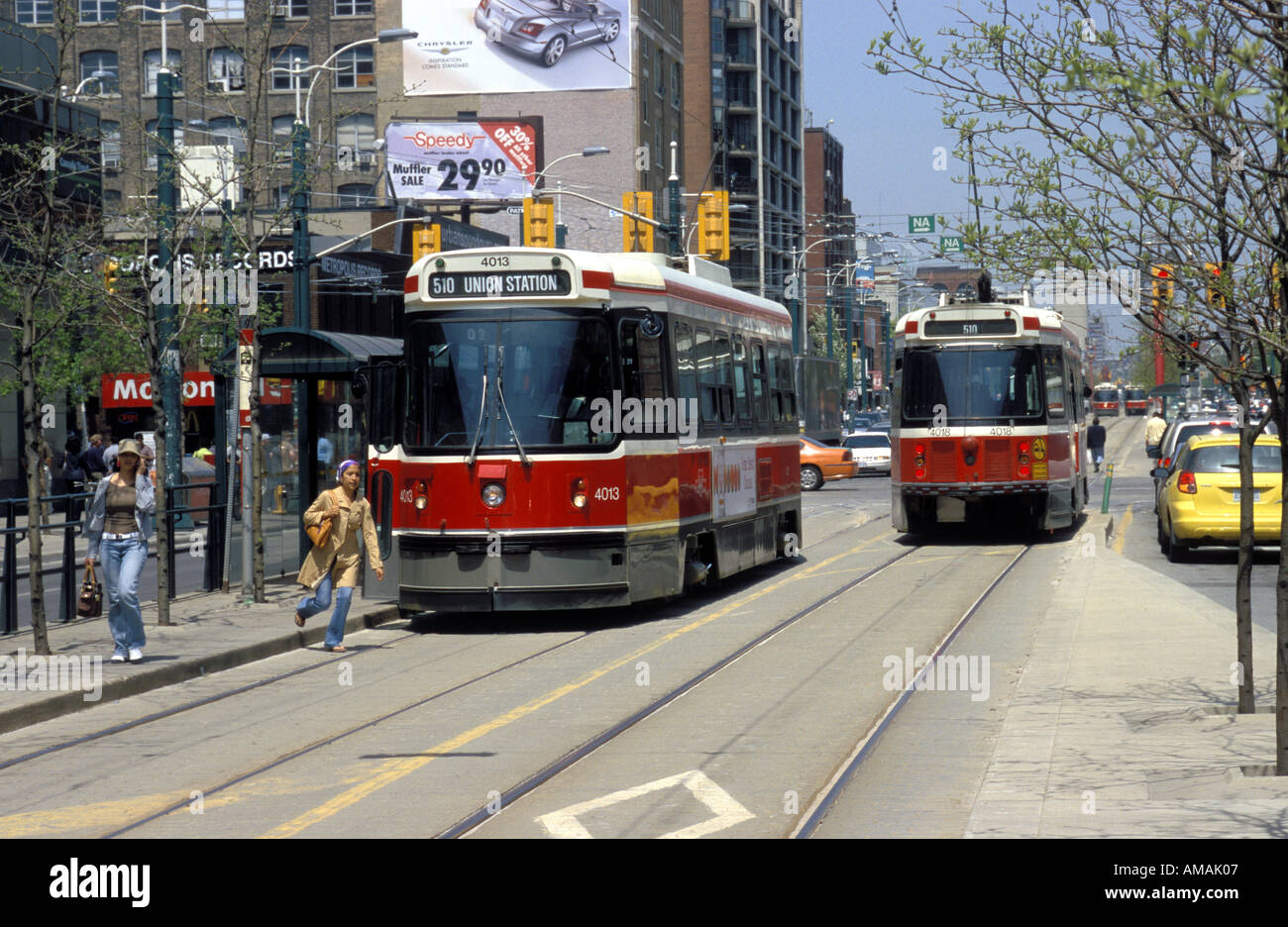 Toronto light rail transit hi-res stock photography and images - Alamy